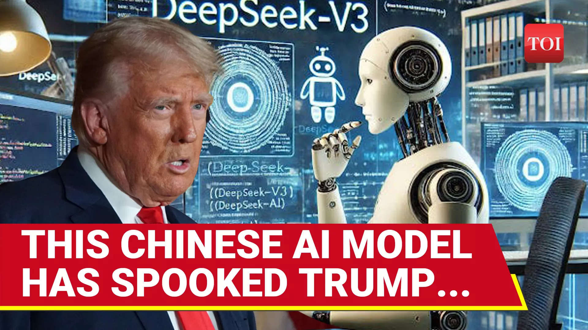 Trump's 'Wake-up Call' Warning As China's DeepSeek Sends Shockwaves ...