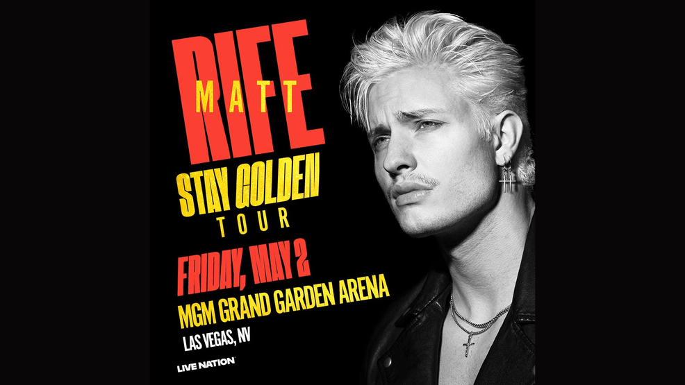 Matt Rife returns to Las Vegas with 'Stay Golden' tour this spring