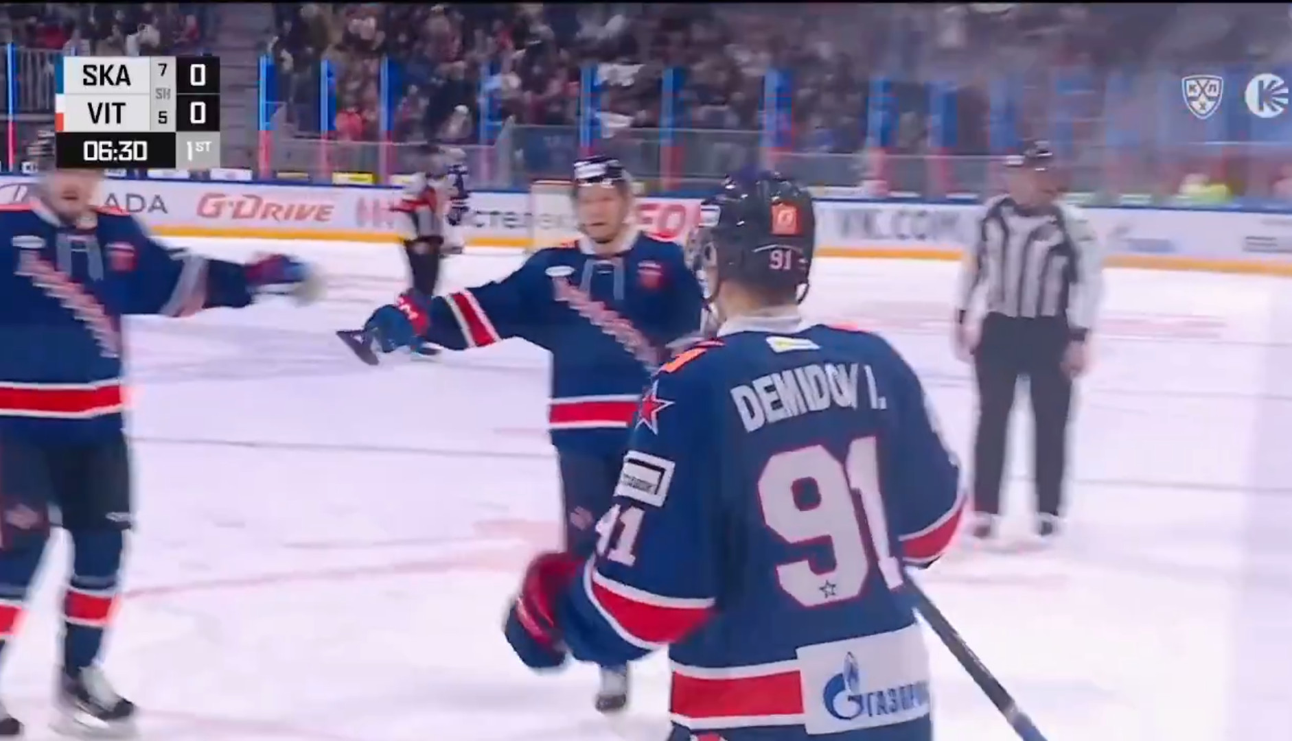 Another beautiful goal for Ivan Demidov
