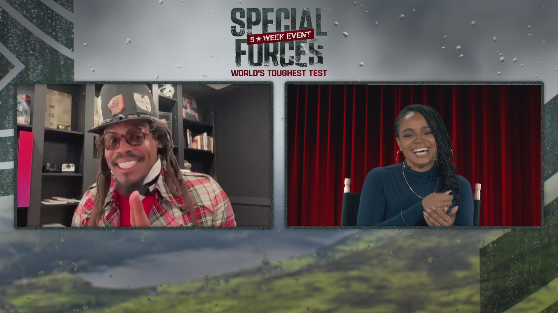 Cam Newton and Kyla Pratt Recap the Latest Episode of Special Forces ...