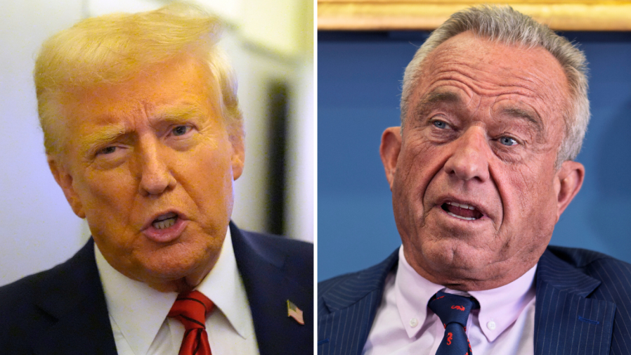 Fewer than half in new poll trust Trump, RFK Jr. to make right ...