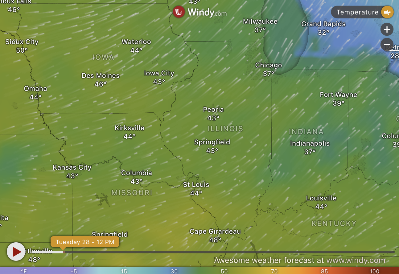 Heightened Fire Danger in Northern Illinois Due to Winds, Mild Temps