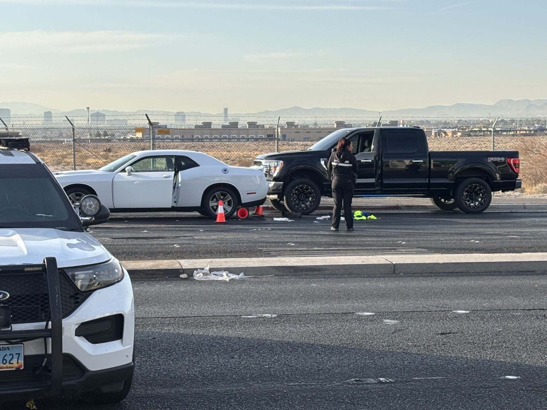 North Las Vegas police investigate road rage shooting
