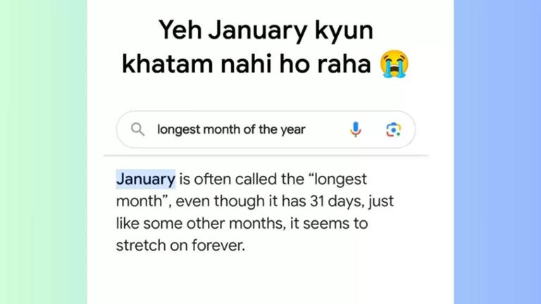 ‘Ye January kyun khatam nahi ho raha’: Google India joins the ‘longest ...