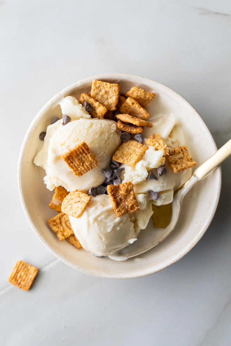 The Best Ninja Creami Vanilla Protein Ice Cream Recipe (Without Pudding ...