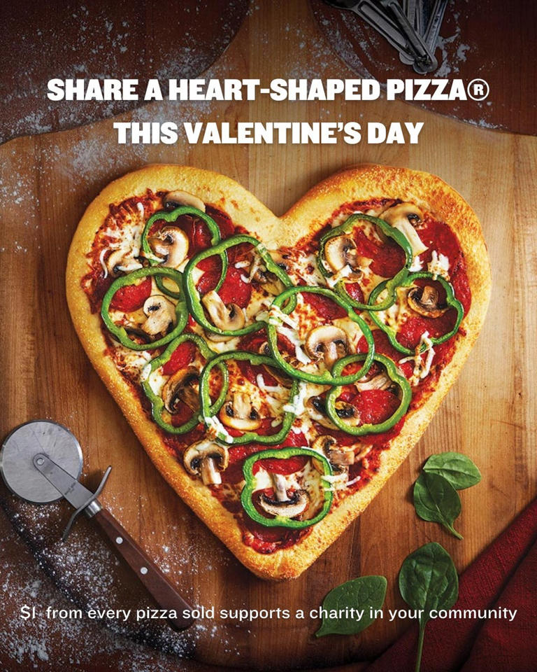 How to snag Pizza Hut's heart-shaped pizzas while they last