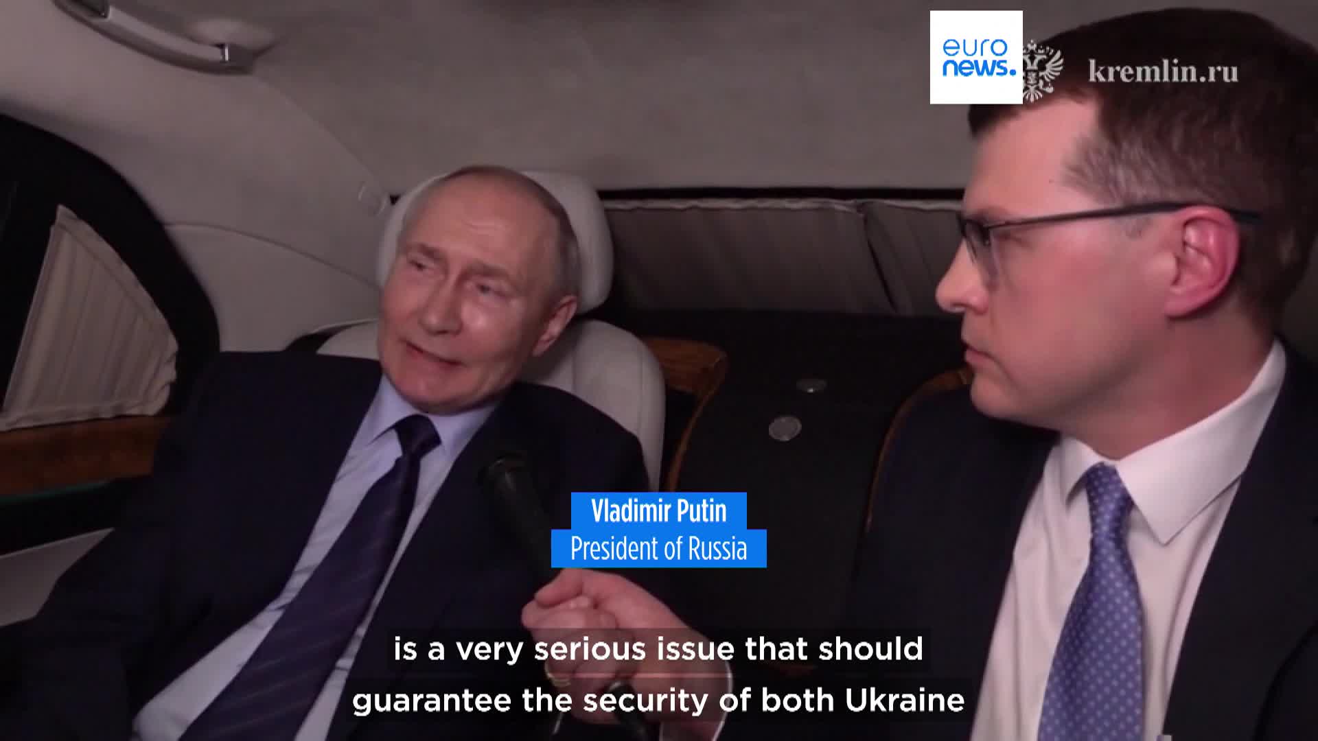 Putin says Russia is 'open' to peace talks, shifting blame to Ukraine