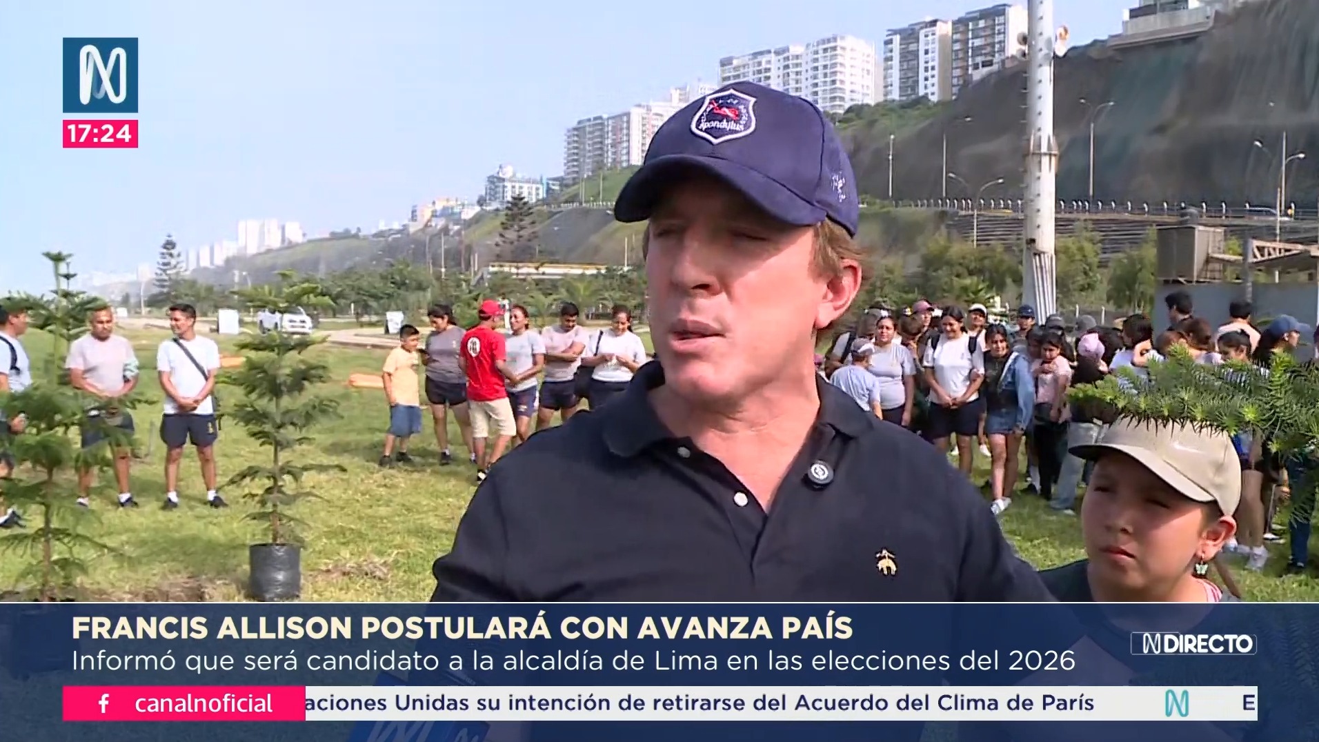 Francis Allison postulará con Avanza País para Lima