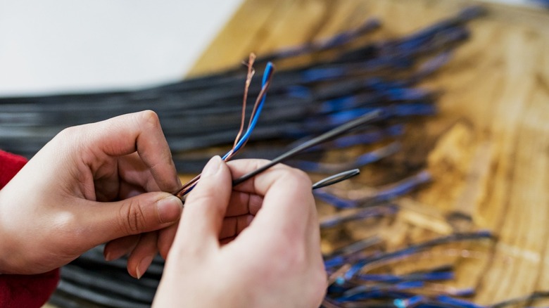 The DIY Hack That Allows You To Strip Wire With Just A Screw And No Tools
