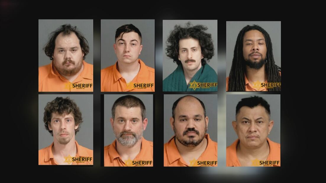 8 men arrested in GHOST stings