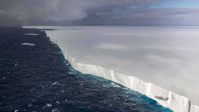Satellites watch world's largest iceberg on crash course with Antarctic ...