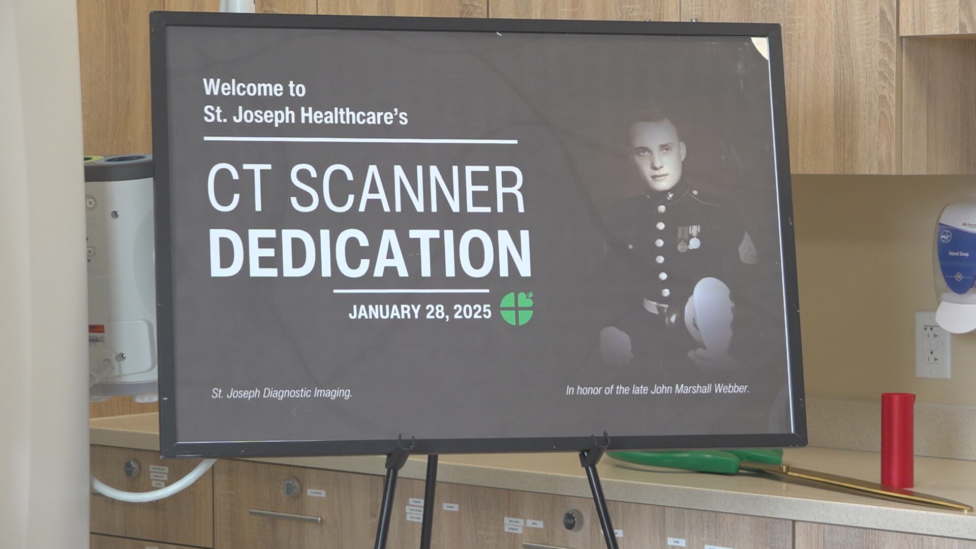 St. Joseph unveils new CT scanner in honor of the late John Marshall Webber