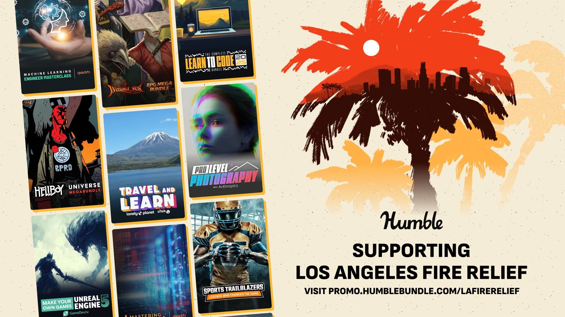 New Humble Bundles Launch To Support LA Fire Relief Efforts