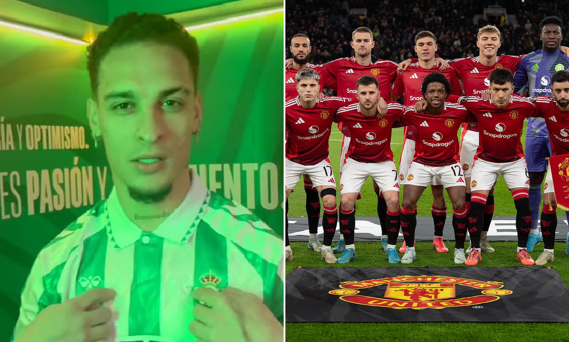 Antony could be joined by ANOTHER Man United star at Real Betis... with ...