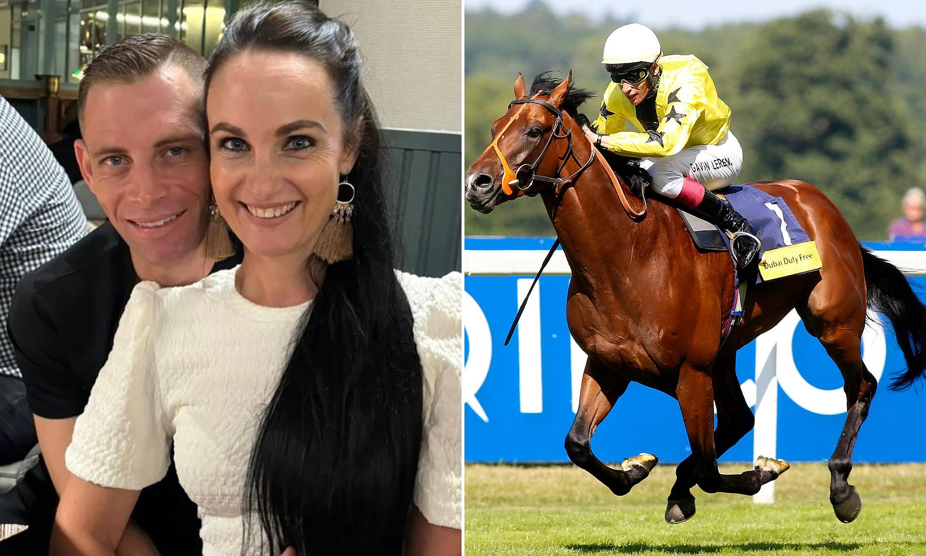 Gavin Lerena and Jason Gates: See the stunning moment two top jockeys ...