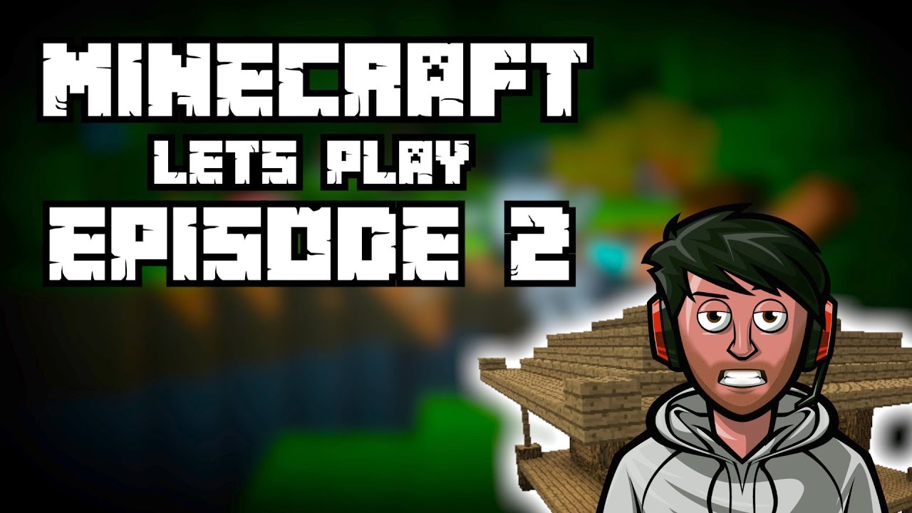 Minecraft Let's Play Episode 2 – First House!!!