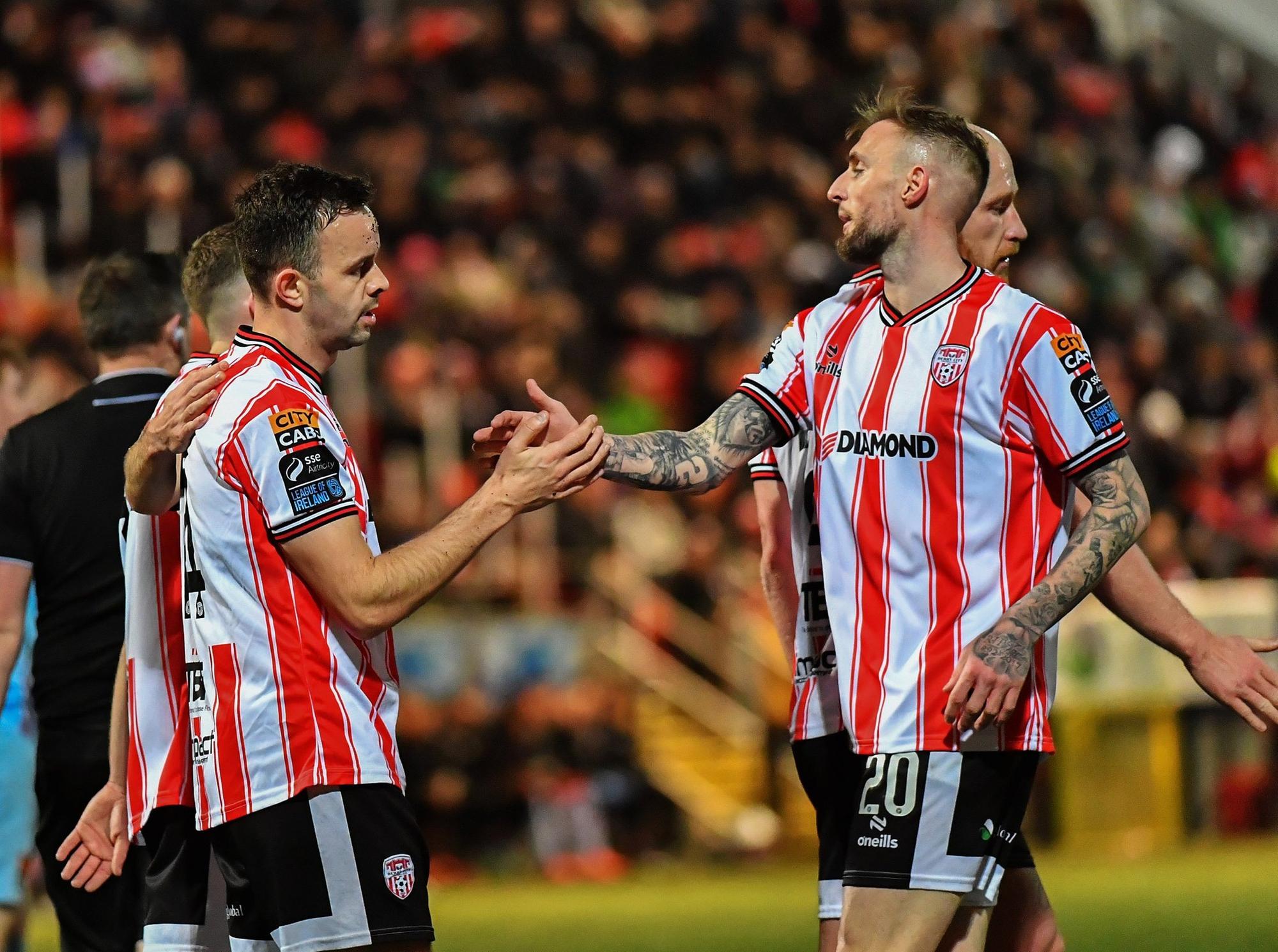 Michael Duffy on the double against Institute as new-look Derry City ...