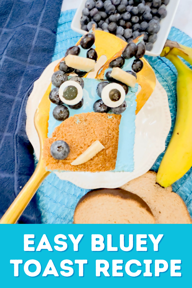 Serve Up an Adorable Snack With This Bluey Toast Recipe