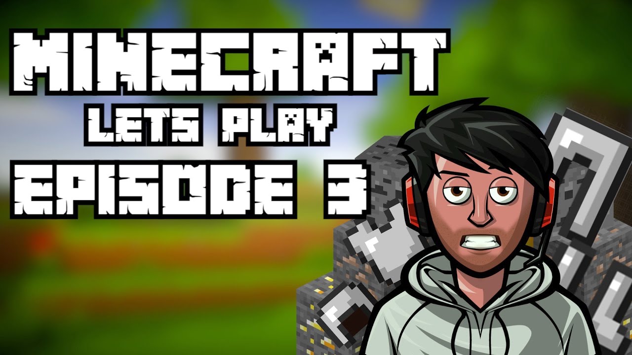 Minecraft Let's Play Episode 3 – Mining!!