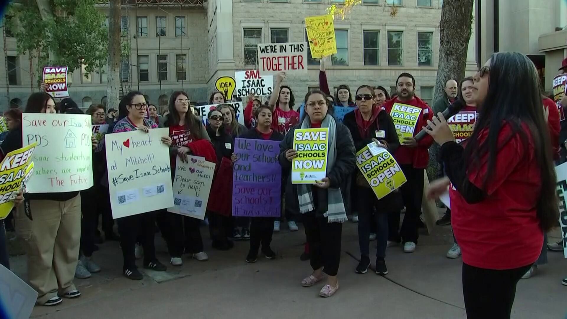 Phoenix school district teachers will work unpaid on Wednesday