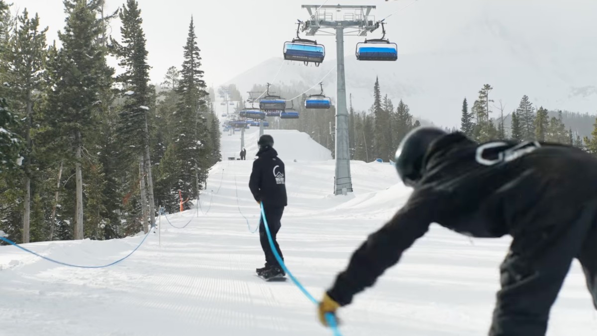 Montana's Biggest Resort Opens Coveted Rope Tow in Terrain Park