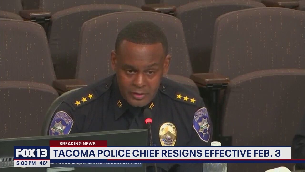 Tacoma Police Chief Avery Moore announces resignation