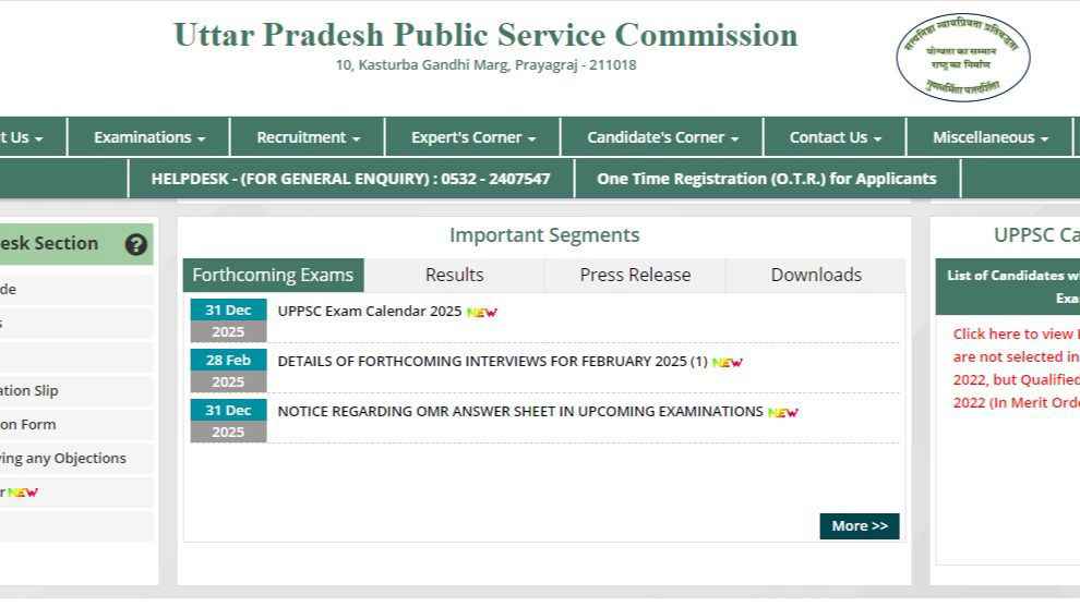 UPPSC Exam Calendar 2025 Released At uppsc.up.nic.in, Direct Link to ... UPPSC Exam Calendar 2025 Released At uppsc.up.nic.in, Direct Link to ...