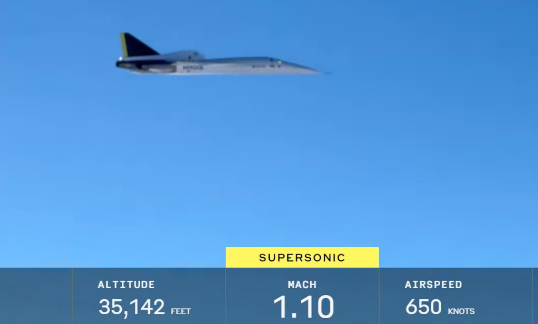 Boom's XB-1 goes supersonic without the boom