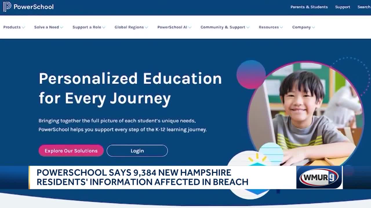 PowerSchool says over 9,000 New Hampshire residents' information ...