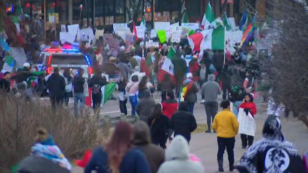 Protesters in North Texas rally against new Trump immigration policies