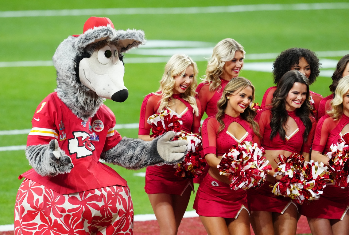 NFL Cheerleaders at the Super Bowl through the years