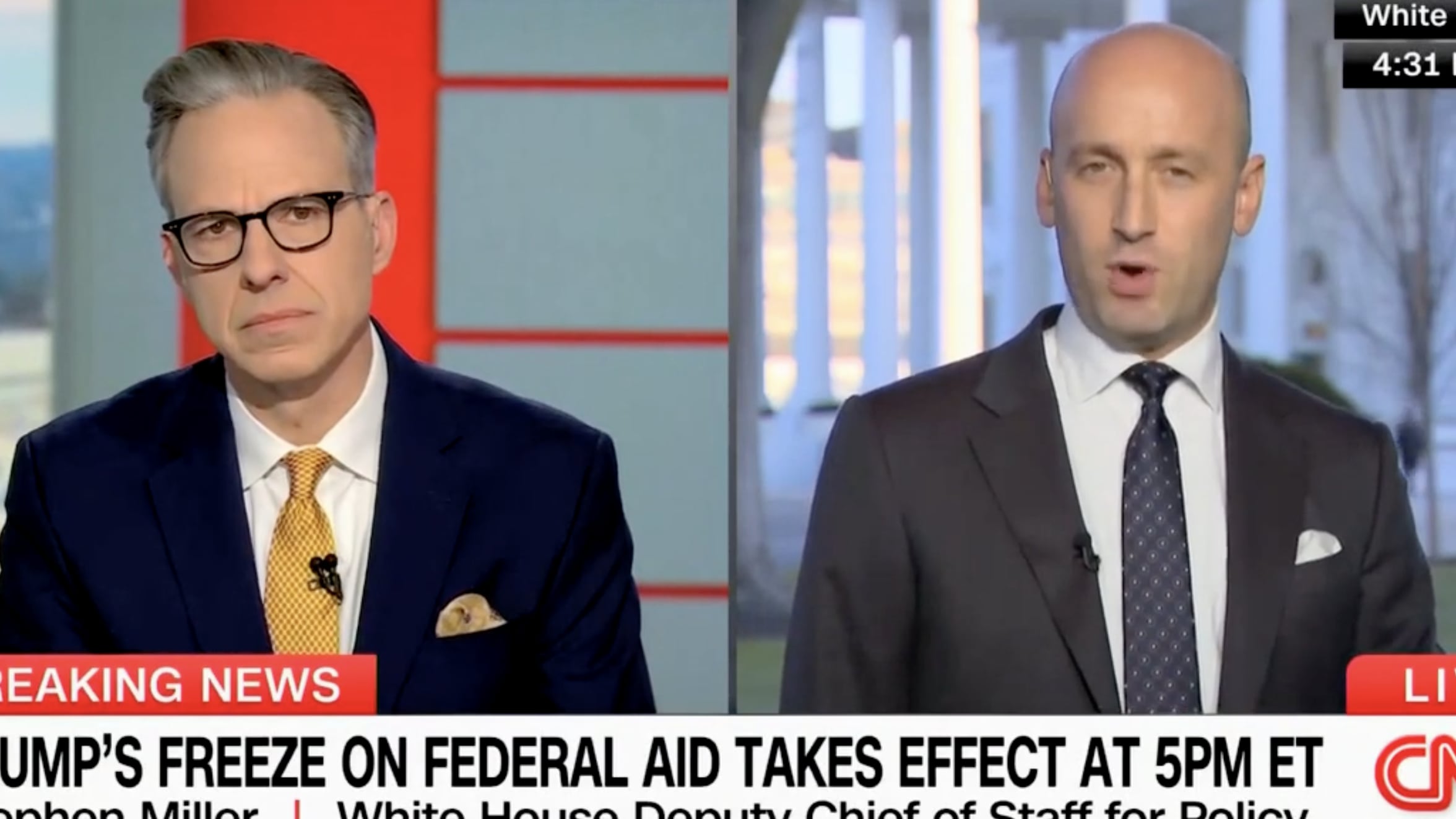 Stephen Miller Stuns Jake Tapper in Trainwreck CNN Interview