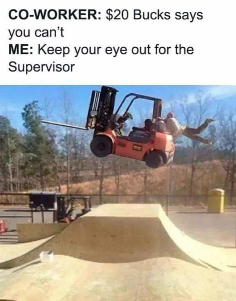 36 Funniest Forklift Memes For Folks Certified To Fork Around And Find Out