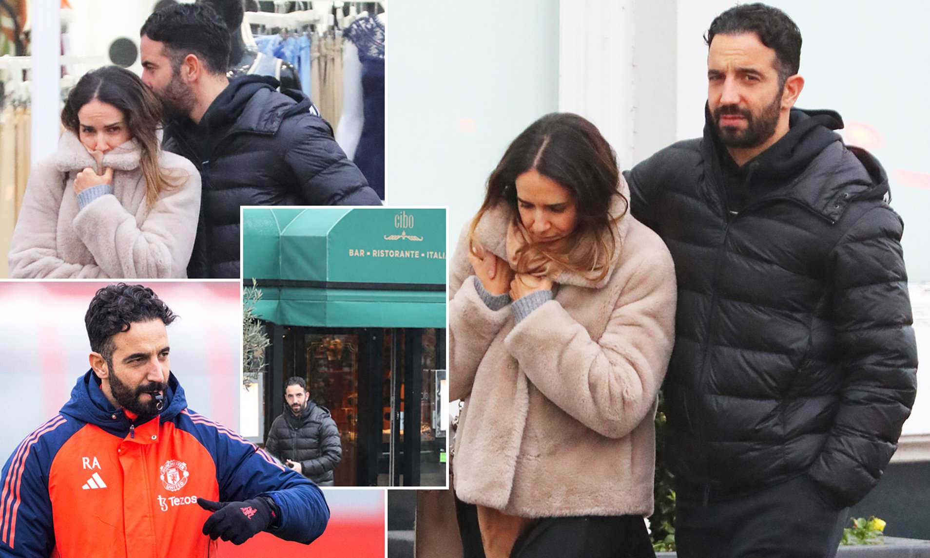 Ruben Amorim celebrates 40th birthday with wife Maria Joao Diogo - as ...