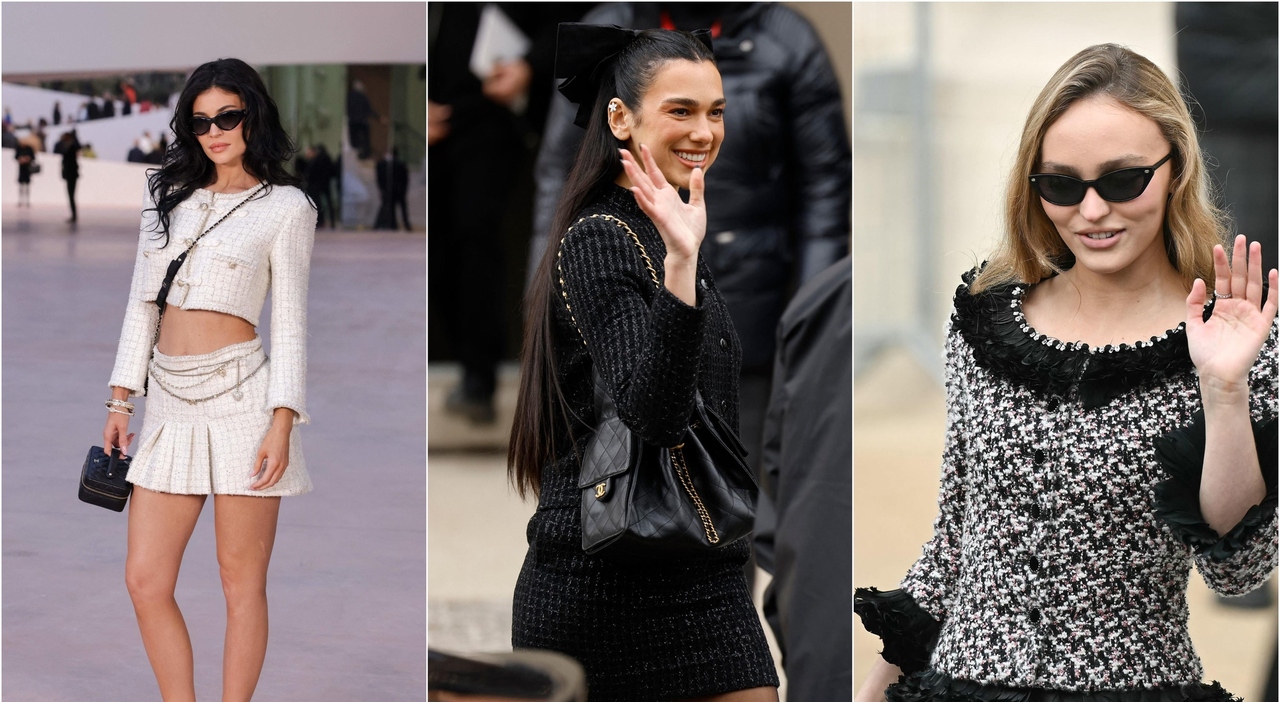 Parigi, le pagelle look alle sfilate: Dua Lipa rocker (9), Lily Rose ...