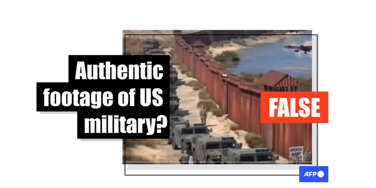 AI video of troops at border spreads amid Trump immigration crackdown