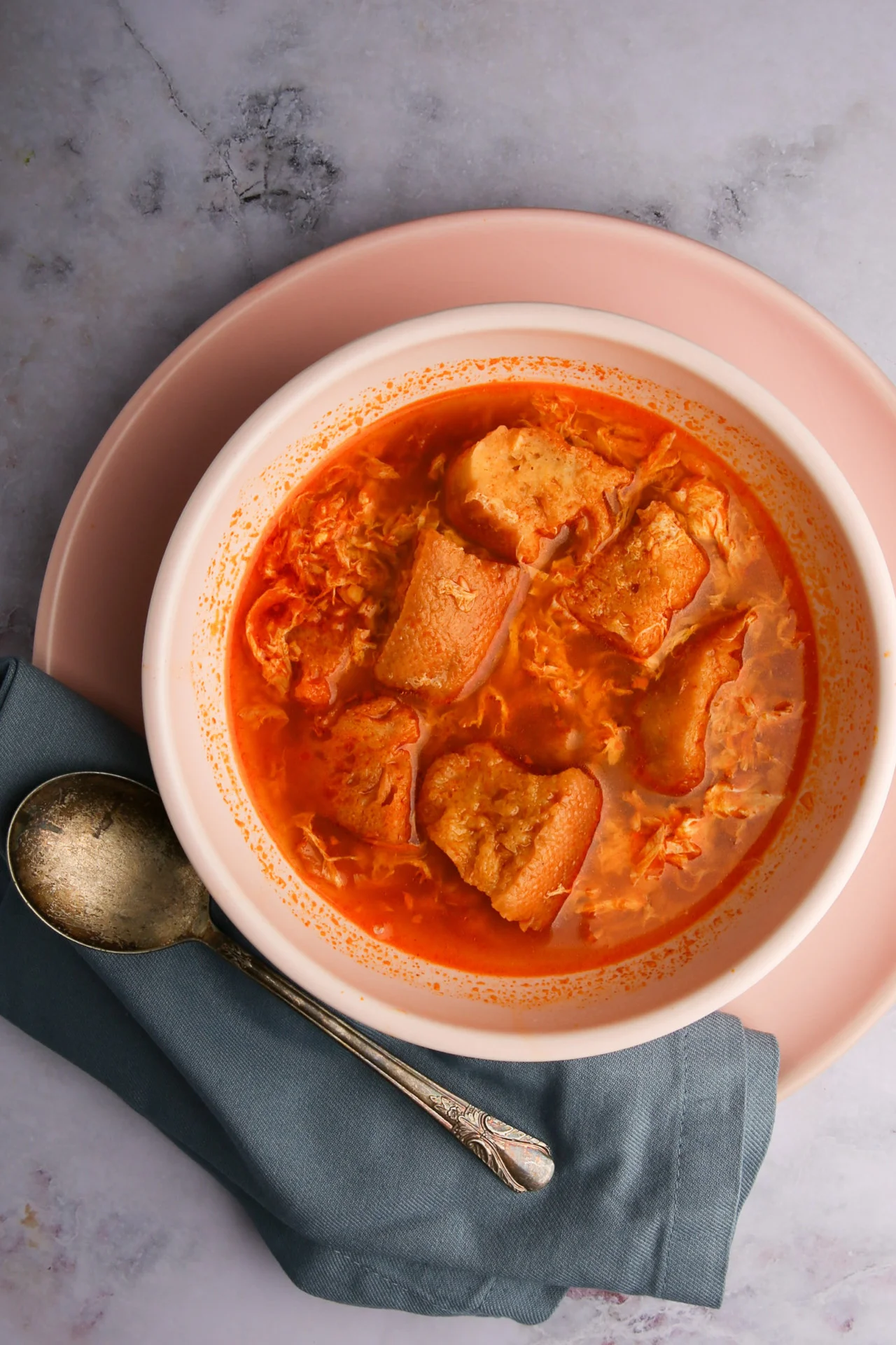 Sopa de Ajo, Spanish Garlic Soup