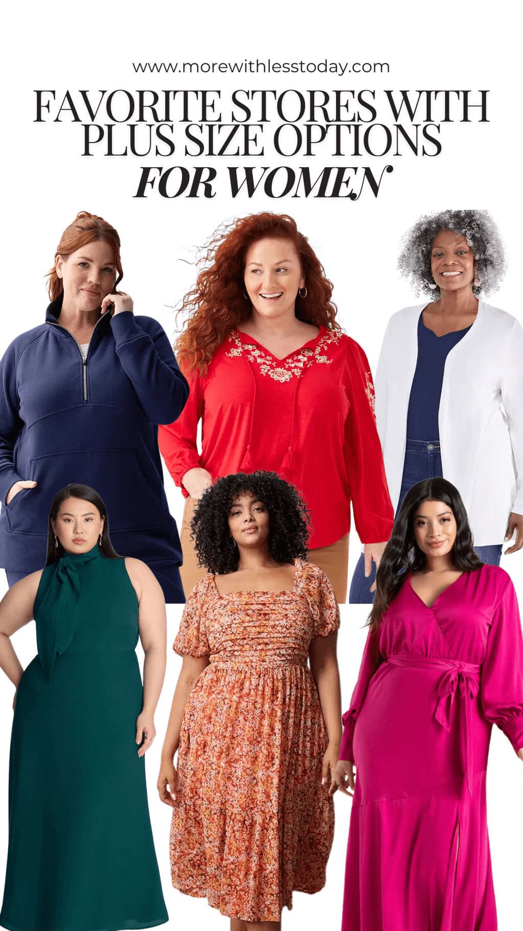 Favorite Stores with Plus Size Options for Women