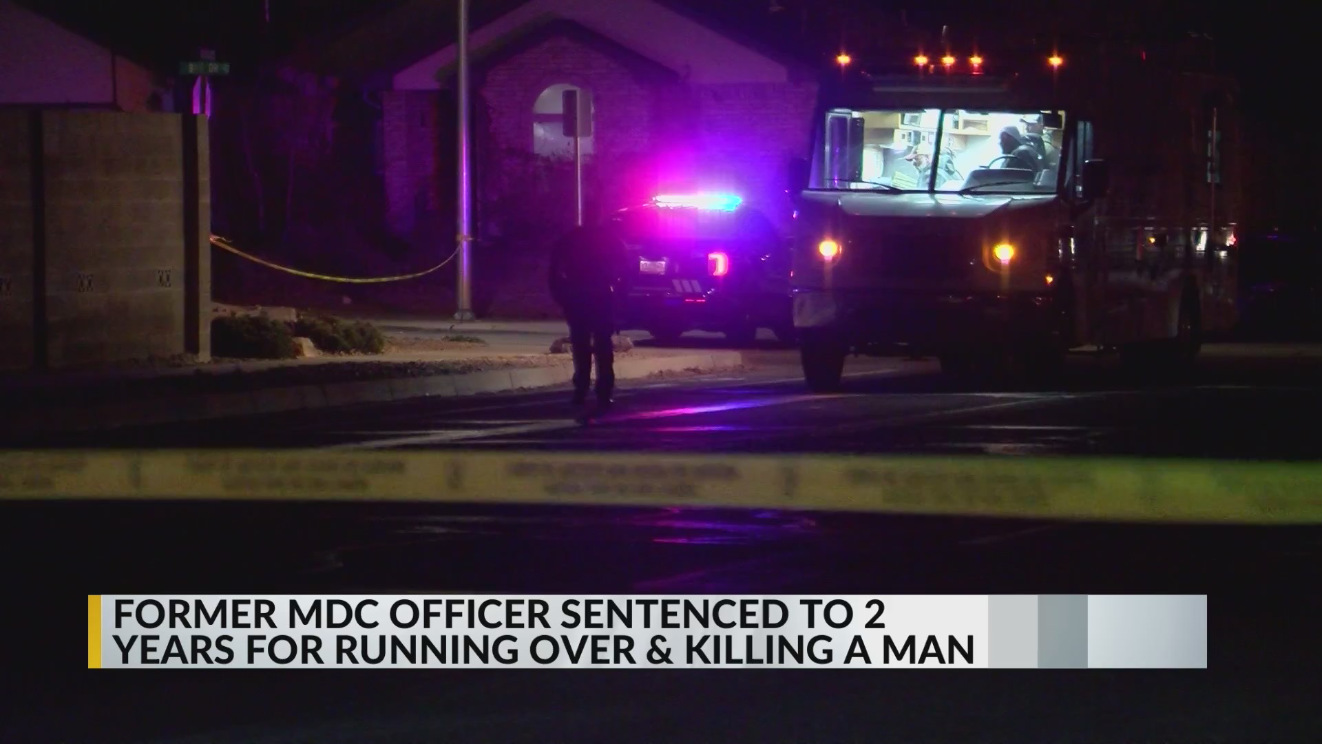 Former MDC officer sentenced for running over someone in Albuquerque