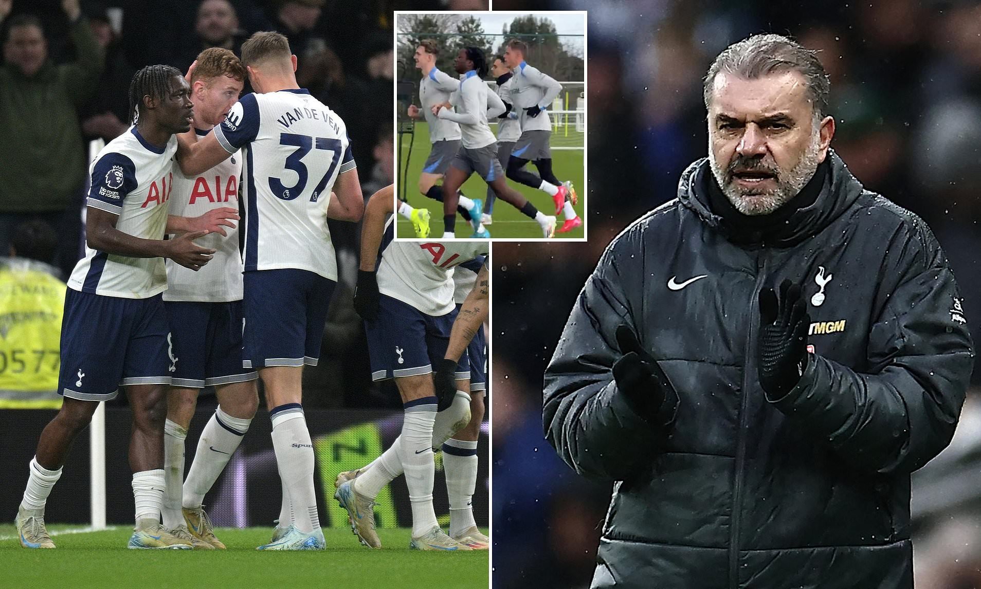 Tottenham receive MAJOR injury boost as defender returns to training ...