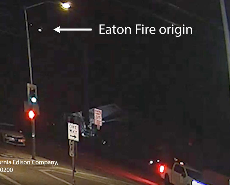 New video shows start of deadly Eaton fire in Los Angeles, law firm claims
