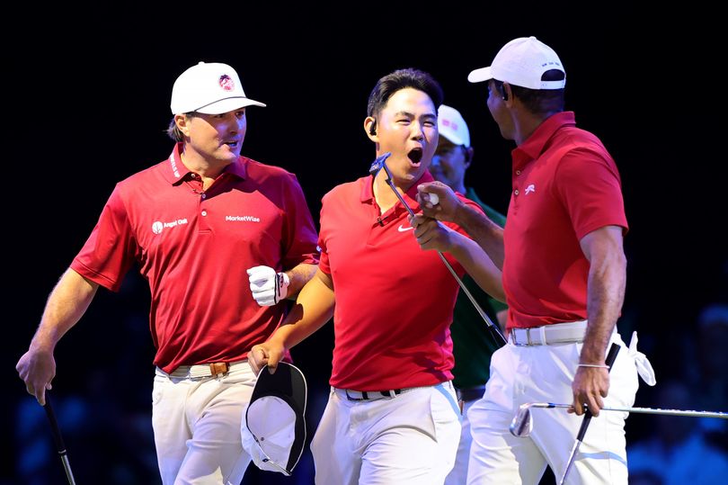 Tom Kim makes his feelings clear after beating Rory McIlroy on TGL ...