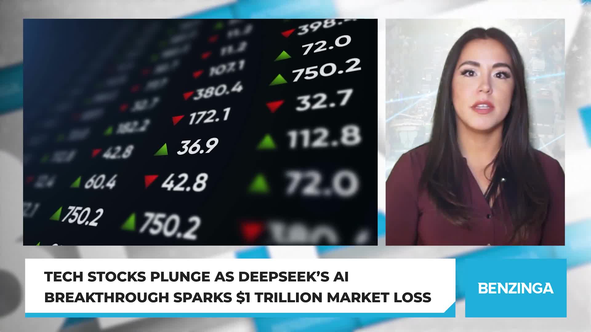 Tech Stocks Plunge as DeepSeek’s AI Breakthrough Sparks $1 Trillion ...