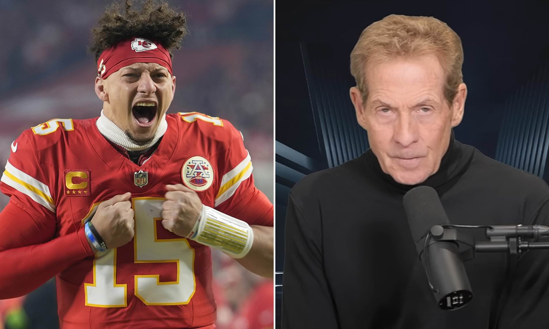 Patrick Mahomes is 'boring' and plays 'like a grandpa', Skipp Bayless ...