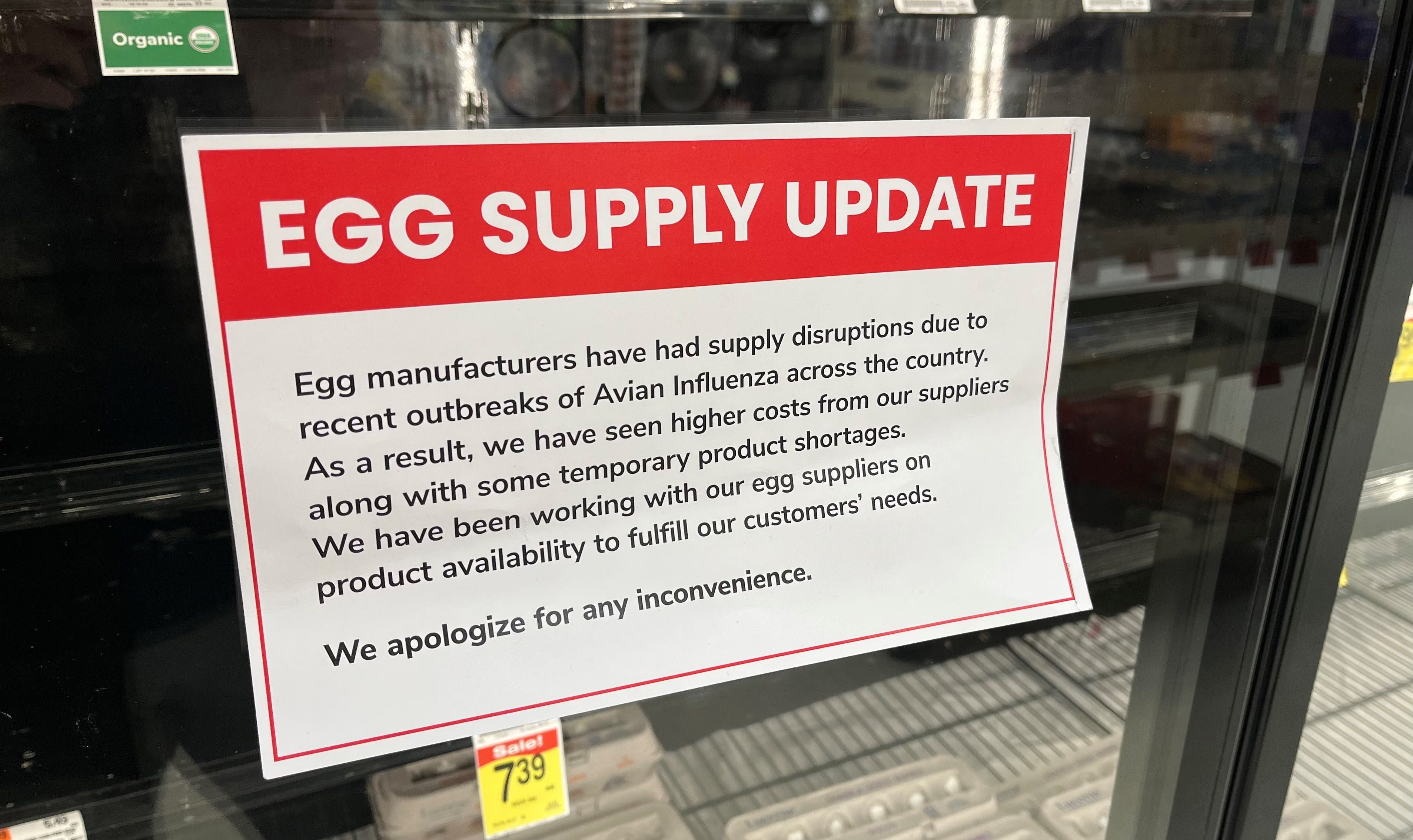 Egg shortage hits New Jersey. Why are egg prices so high?