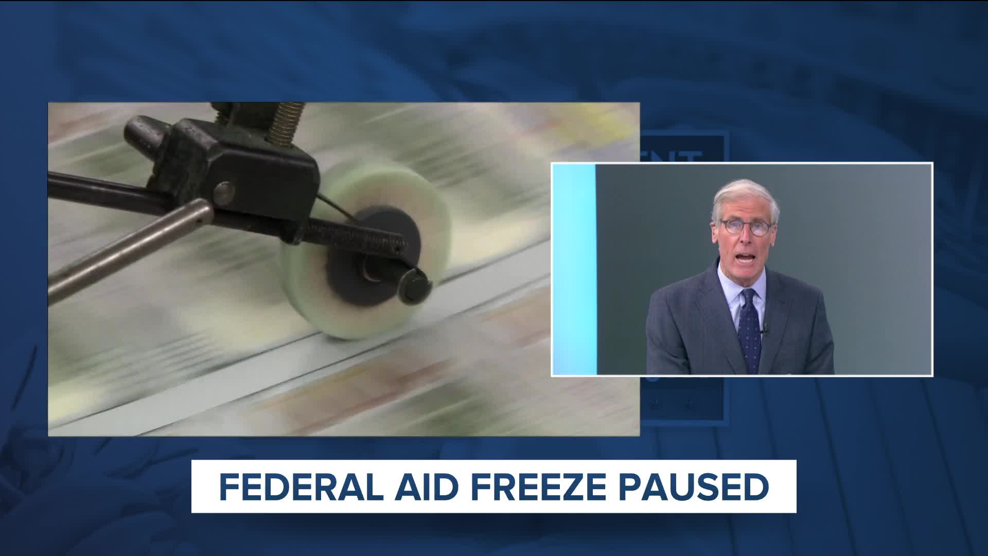 TMJ4's Charles Benson weighs in on federal aid freeze being put on hold