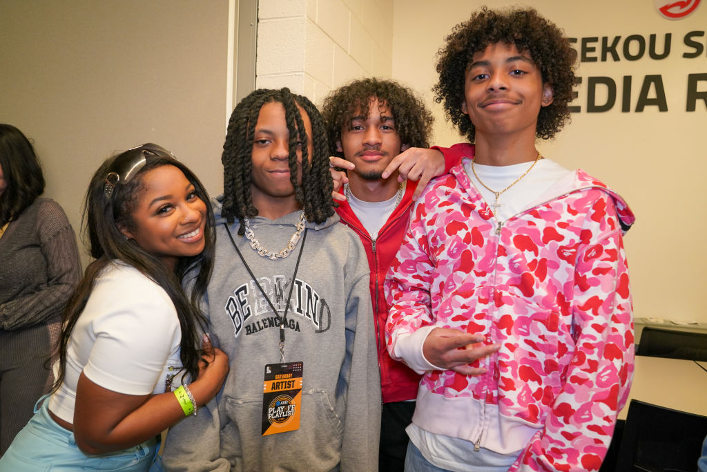 Lil Wayne’s Four Kids Reginae, Dwayne III, Kameron And Neal All Support ...