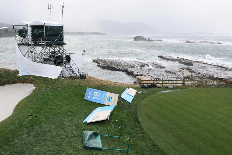 Pebble Beach was hit by high winds in 2024. How's the weather forecast ...