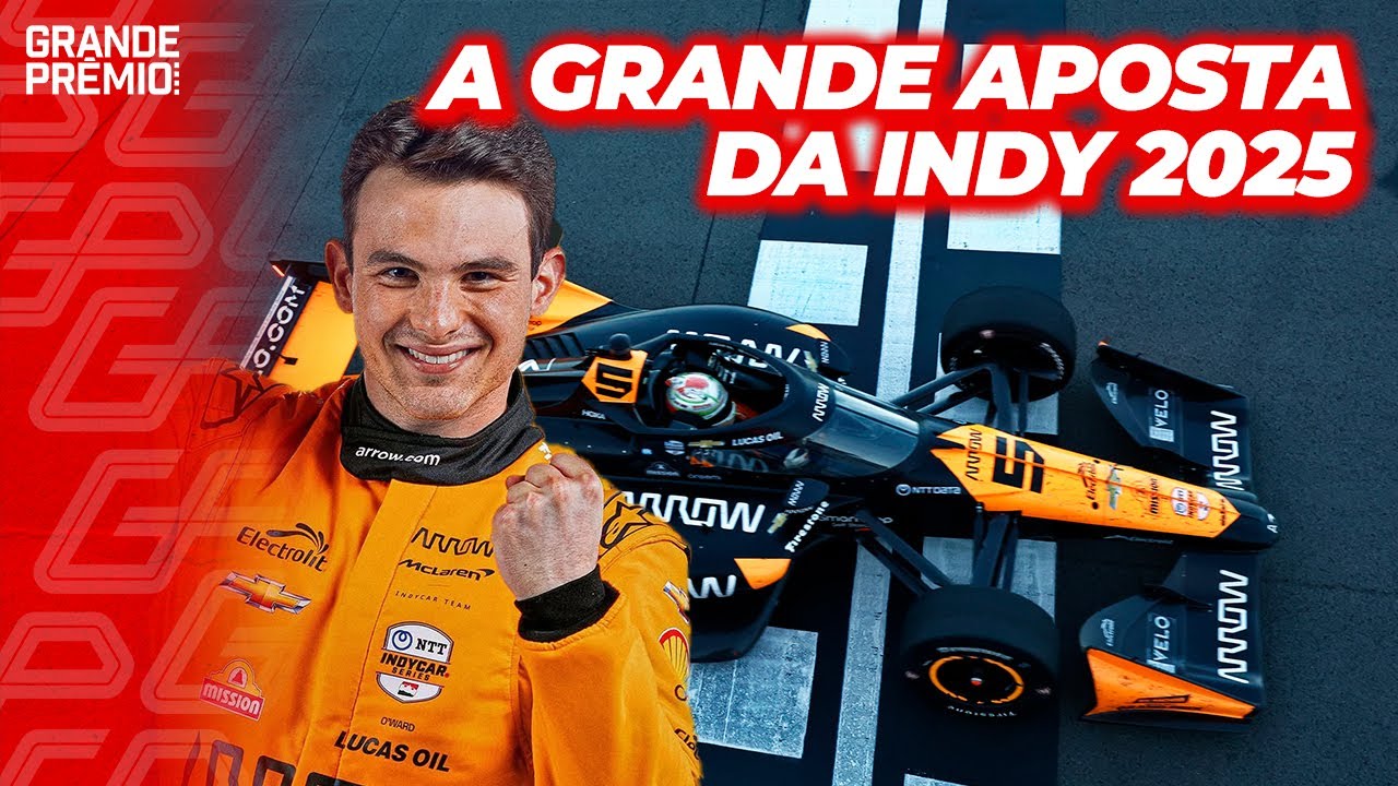 O’WARD ESTÁ PRONTO PARA BRIGAR POR TÍTULO DA INDY. E F1 É PASSO SEGUINTE