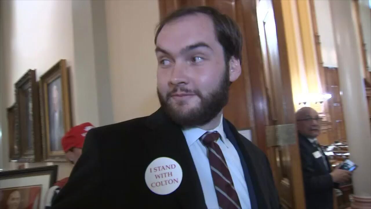 State Sen. Colton Moore allowed back in state House for the first time ...